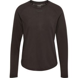 Hummel T-Shirt Raglan&auml;rmel Hmlmt Vanja Multisport Damen in AFTER DARK | Gr.: M