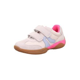 Superfit Sneaker STORM in Wei&szlig;/Pink | Gr.: 27