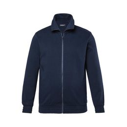 Men Plus Sweatjacke in navy blau | Gr.: 6XL