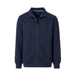 Casamoda Sweatjacke in Blau | Gr.: 3XL