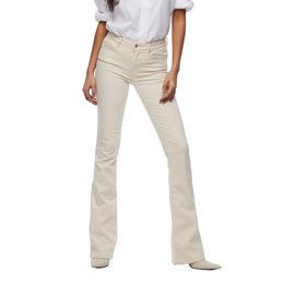 Only Jeans ONLBLUSH MID FLARED DNM flared in Beige | Gr.: M/L34