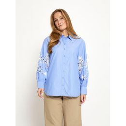 Sel by peppercorn Peppercorn Hemd / Shirt in Cornflower Blue Stripe | Gr.: 38