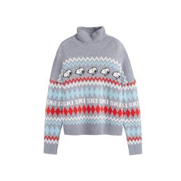 Chinti & Parker Sweater 'Snoopy Ski' female Grey size XS