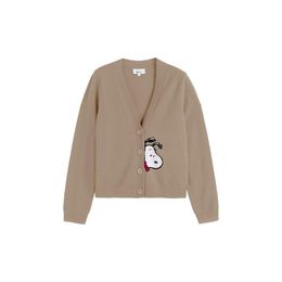 Chinti & Parker Knit Cardigan 'Snoopy Peekabow' female Beige size M