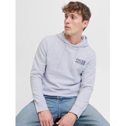 Jack & Jones Jack & Jones Sweatshirt 'JJGEPLAS' Herren Gr&ouml;&szlig;e M nachtblau / graumeliert / schwarz
