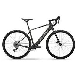 GHOST Path Asket Advanced eBike Gravelbike - carbon / pearl warm grey - L | 28 Zoll