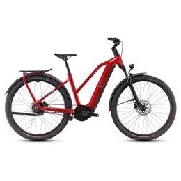 Cube Kathmandu Hybrid Comfort Pro 800 Trapez 2025 - electricred ́n ́red - 46cm | 28 Zoll