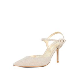 Dune London Slingback Pumps 'Channel' female Gold size 4