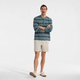 LANDS' END Flammgarn-Henleyshirt aus reiner Baumwolle, Herren,  Gr&uuml;n, Baumwolle, by Lands' End