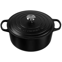 Le Creuset Signature Br&auml;ter rund 28 cm schwarz