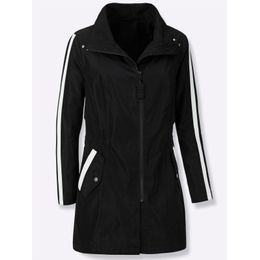 WITT Damen Parka in matt-schimmernder Qualit&auml;t, schwarz, Gr&ouml;&szlig;e 36
