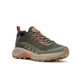 Wanderschuh Merrell "SPEED STRIKE 2", Herren, Gr. 46, gr&uuml;n (olive), Synthetik, Textil, Schuhe Wanderschuh