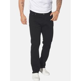 5-Pocket-Hose Jan Vanderstorm "Tiefbundhose SIEGHART", Herren, Gr. 31, N-Gr, schwarz, Obermaterial: 63% Baumwolle CO. 34% Polyester COOLMAX PES(Coolmax). 3% Elasthan EL., Hosen 5-Pocket-Hose