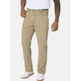 5-Pocket-Hose Jan Vanderstorm "Hose RUDAR", Herren, Gr. 31, N-Gr, beige, Obermaterial: 97% Baumwolle CO. 3% Elasthan EL., Hosen 5-Pocket-Hose