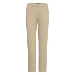 Chinohose oxmo "Chinohose OXKVITANA", Damen, Gr. 44, N-Gr, beige (dune), Obermaterial: 99% Baumwolle CO. 1% Elasthan EL., Hosen Chinohose