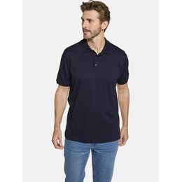 Poloshirt Babista "Poloshirt VERONZI", Herren, Gr. 48, blau (dunkelblau), Obermaterial: 65% Baumwolle CO. 35% Polyester COOLMAX PES(Coolmax)., Shirts