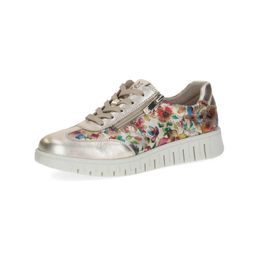 Sneaker Caprice "Caprice Sneaker Leder", Damen, Gr. 38, multicolor, Leder, Schuhe Sneaker