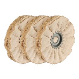 Osborn Sisal-Tuchring-Set, 3-teilig, mit Impr&auml;gnierung zum Vorpolieren, Ring-⌀ 100 mm (L045681250)