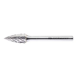 Pferd TOOLS Hartmetall Hochleistungsfr&auml;sstift ALLROUND Spitzbogen SPG &Oslash;06x13mm Schaft-&Oslash; 3mm universal grob (21001072)