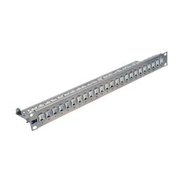 Corning Patchpanel 24 Ports 1HE mit Cat6A PL Modulen UU001622826)
