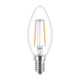 Philips Lighting LED-Kerzenlampe E14 klar Glas CorePro LED#37757800)
