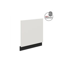 K&uuml;chen-Preisbombe Frontblende f&uuml;r integrierten Geschirrsp&uuml;ler 60 cm ARIA Wei&szlig; + Schwarz matt