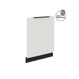 K&uuml;chen-Preisbombe Frontblende f&uuml;r vollintegrierten Geschirrsp&uuml;ler 60 cm ARIA Wei&szlig; + Schwarz matt
