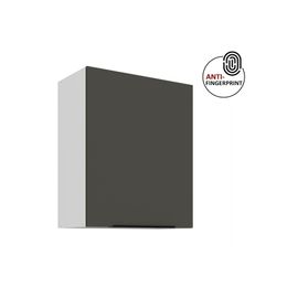 K&uuml;chen-Preisbombe K&uuml;chen H&auml;ngeschrank 60 cm K&uuml;che ARIA Graphite matt K&uuml;chenzeile Anti Fingerprint