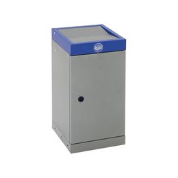 Stumpf Sortssystem ProTec-Plus, graualu/5010, verzinkter Innenbeh&auml;lter, 30 Liter ; Stumpf Metall (607-030-0-2-510)