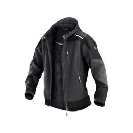 K&Uuml;BLER WORKWEAR Strickjacke 1741 Gr.L dunkelgrau/schwarz K&Uuml;BLER ; K&uuml;bler Workwear (1741 9511-9899-L)