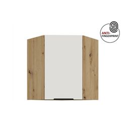 K&uuml;chen-Preisbombe K&uuml;chen Eckschrank 60 cm K&uuml;che ARIA Weiss ultra matt Anti Fingerprint K&uuml;chenzeile
