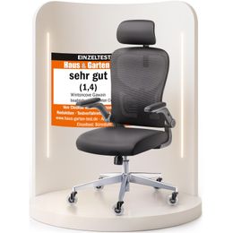 WINTONCOVE Gawain B&uuml;rostuhl Ergonomisch &ndash; Schwarz
