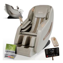 Juskys Massagesessel Paros mit Zero Gravity, Shiatsu, SL-Track & W&auml;rmefunktion &ndash; Beige