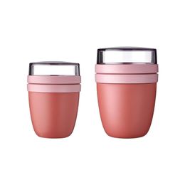 Mepal Lunchpot mini + regular Ellipse 2er Set