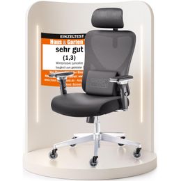 WINTONCOVE Lancelot B&uuml;rostuhl Ergonomisch &ndash; Schwarz