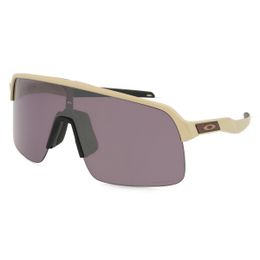 Oakley OO9463 SUTRO LITE | Herren-Sonnenbrille | Fassung: Halbrand, Monoscheibe, Kunststoff, Beige Matt | Glasfarbe: Grau