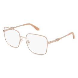 Guess GU2953 Brille Damen | Fassung: Vollrand, Quadratisch, Beige Gold