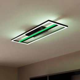 Eglo LED-Deckenlampe Calagrano-Z ZigBee RGB/CCT 64x22cm