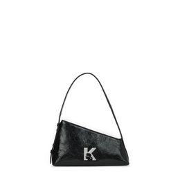 KARL LAGERFELD JEANS Schultertasche ' Geo Hochgl&auml;nzende Schultertasche ' Damen Gr&ouml;&szlig;e One Size schwarz