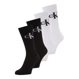 Calvin Klein Underwear Socken Herren Gr&ouml;&szlig;e 41/46 schwarz / wei&szlig;