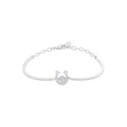Swarovski Armband Damen Gr&ouml;&szlig;e M hellblau / silber / transparent