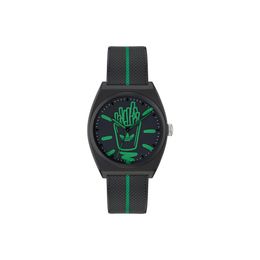 adidas originals Uhr 'Project Two' Damen Gr&ouml;&szlig;e One Size gr&uuml;n / schwarz