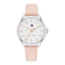 Tommy Hilfiger Uhr 'CHLOE' Damen Gr&ouml;&szlig;e One Size pastellpink / silber / wei&szlig;