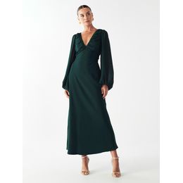 Willa Kleid 'Rosalia' Damen Gr&ouml;&szlig;e 44 dunkelgr&uuml;n Winterkleid