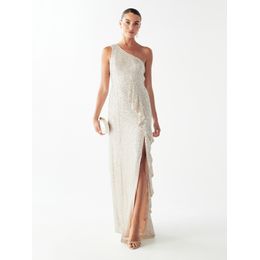 BWLDR Kleid 'Catia' Damen Gr&ouml;&szlig;e 44 beige Sommerkleid