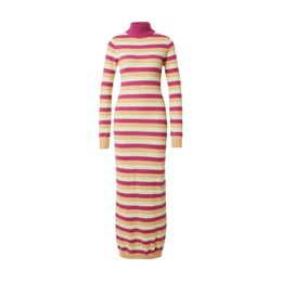 Nasty Gal Kleid Damen Gr&ouml;&szlig;e M pastellgelb / hellorange / pink