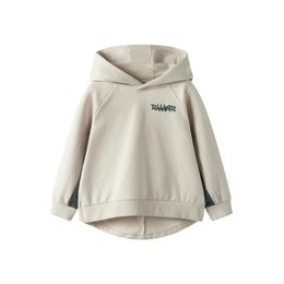 NAME IT Sweatshirt 'NMMBENTU' boy size 104 Kitt / Brown / Black