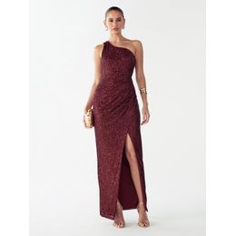 BWLDR Kleid 'Brodey' Damen Gr&ouml;&szlig;e 44 dunkelrot Winterkleid