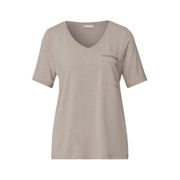 Street One T-Shirt Damen Gr&ouml;&szlig;e M greige