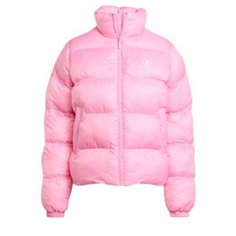 adidas originals Jacke 'Adicolor' Damen Gr&ouml;&szlig;e XXXL/4XL rosa / wei&szlig; Winterjacke